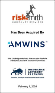 Transactions – Insurance Advisory Partners